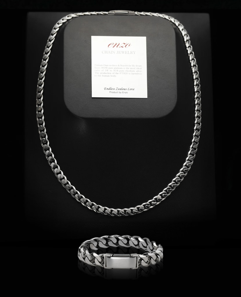 The Signature of Strength: ByEnzo’s Standard Cuban Necklace and ...